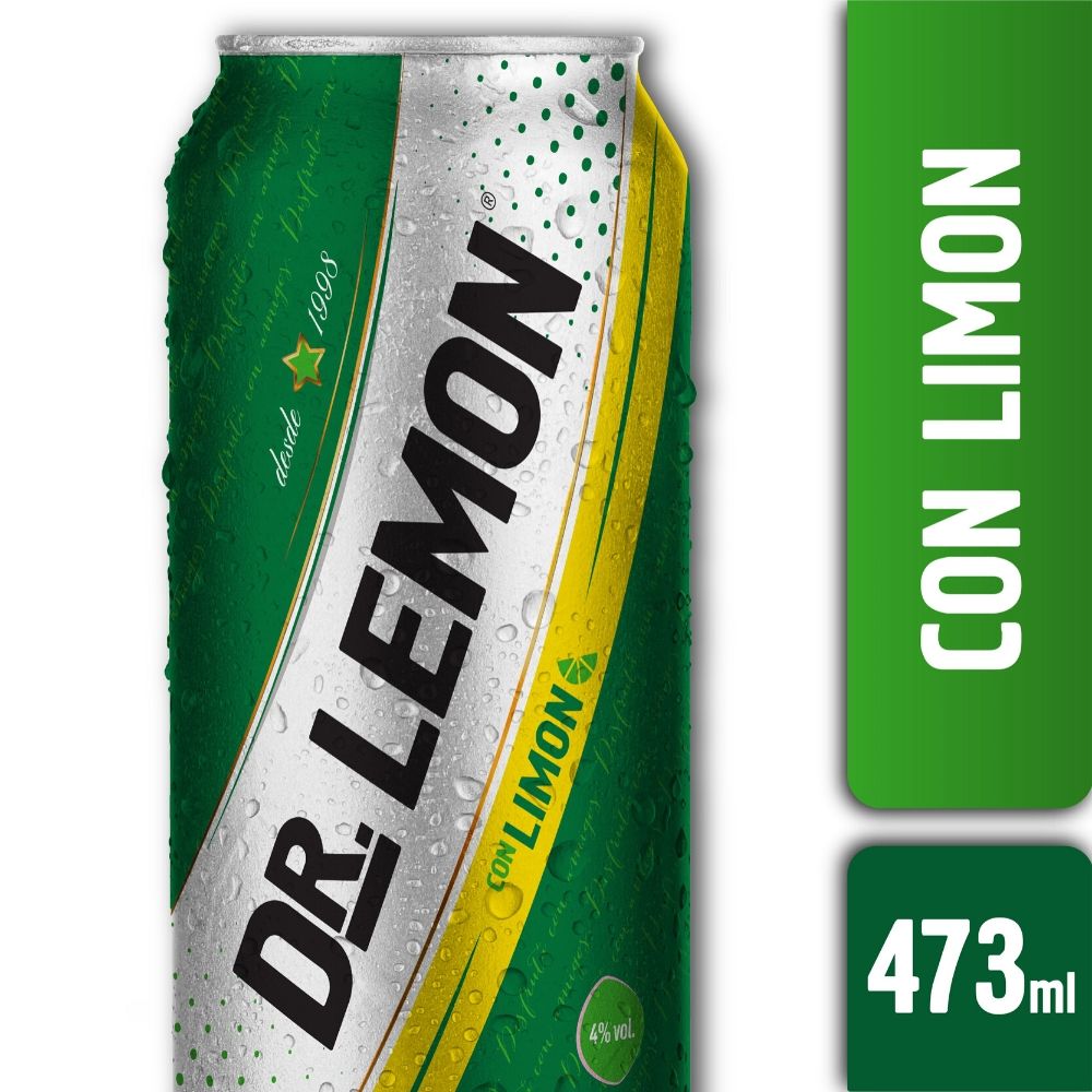 APERITIVO DR LEMON LIM N X 473 ML.
