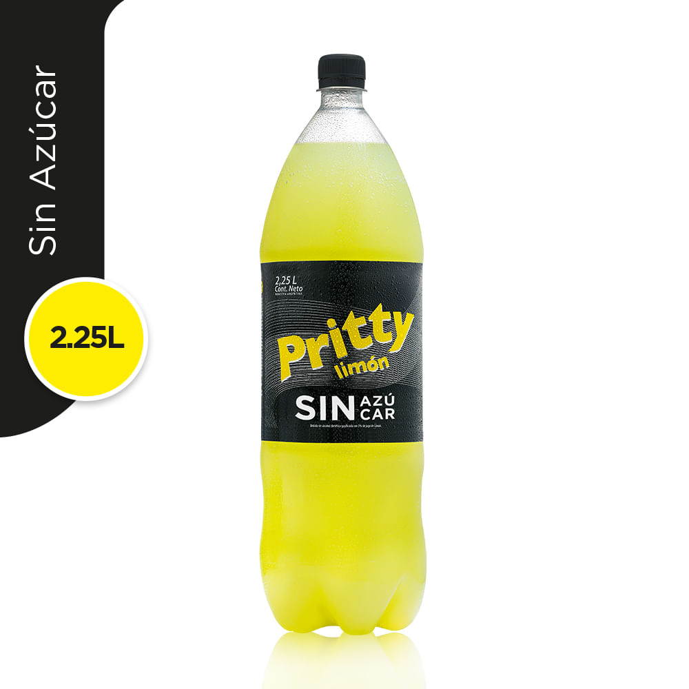 Gaseosa Pritty Limón Cero 2.25 Lt