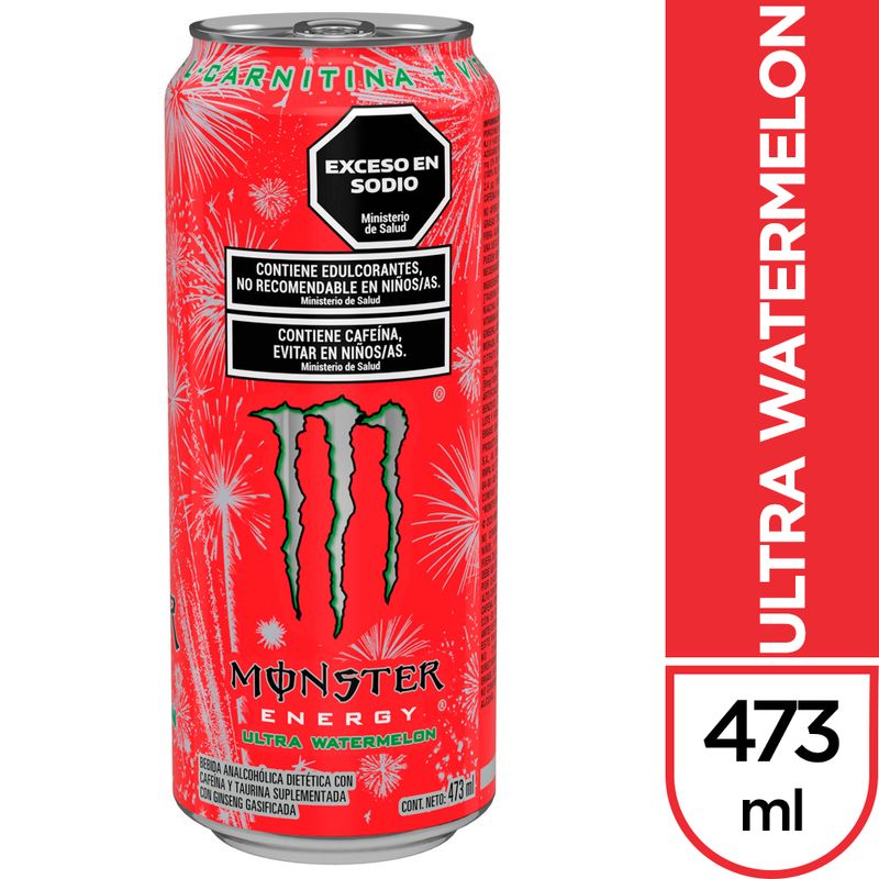 MONSTER ULTRA WATERMELON 473 ML MONSTER ULTRA WATERMELON 473 ML