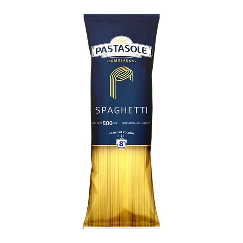 FIDEOS SPAGHETTI PASTASOLE X 500 Gr