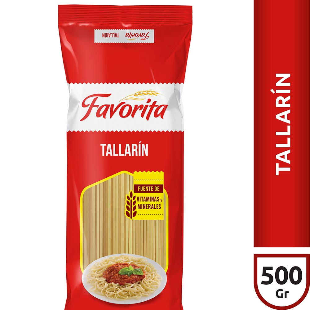 FIDEOS TALLARINES FAVORITA X 500 GR FIDEOS TALLARINES FAVORITA X 500 GR