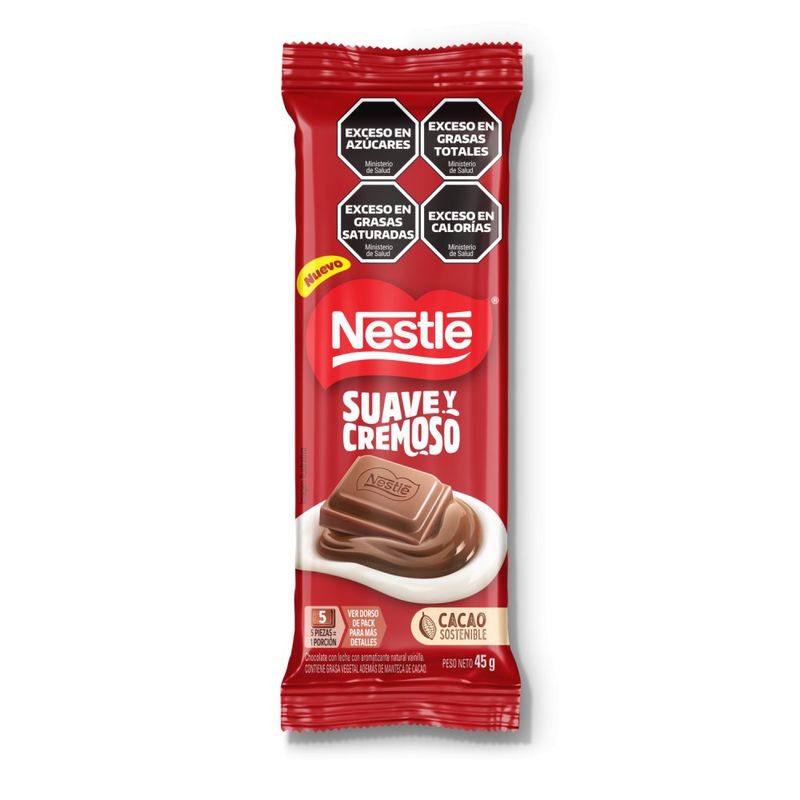 NESTLÉ® Chocolate con leche x45 Gr